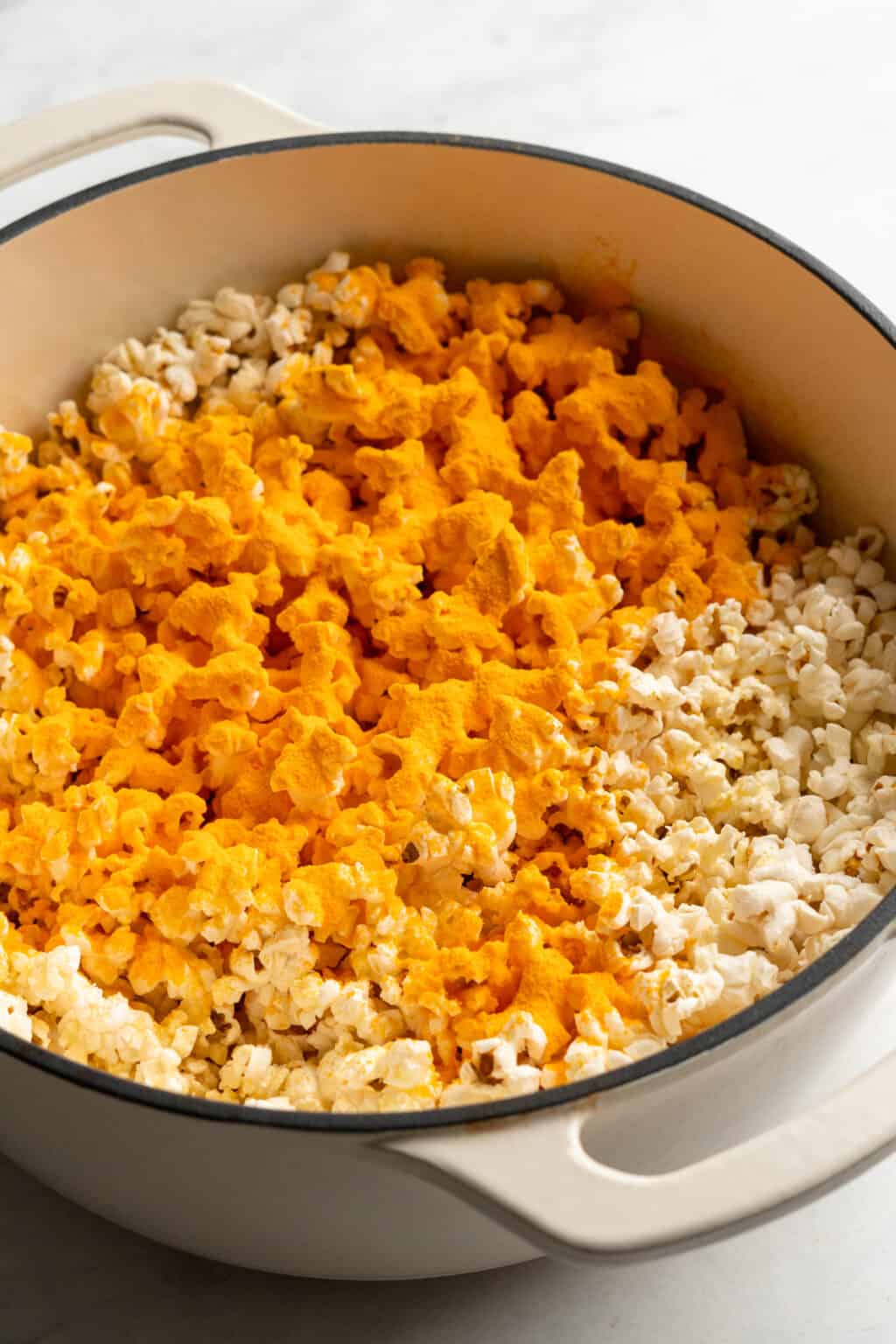 Delish Homemade Cheddar Popcorn - Grandbaby Cakes