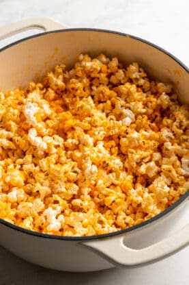 Delish Homemade Cheddar Popcorn - Grandbaby Cakes