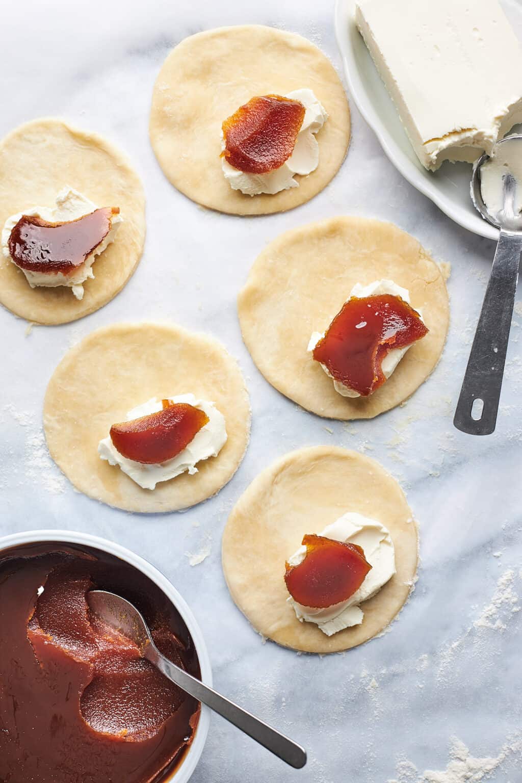 Guava and Cheese Empanandas - Grandbaby Cakes