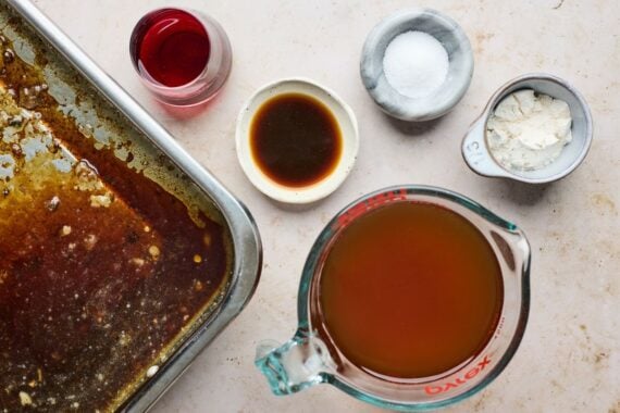 How To Make Au Jus {With or Without Drippings} - Grandbaby Cakes