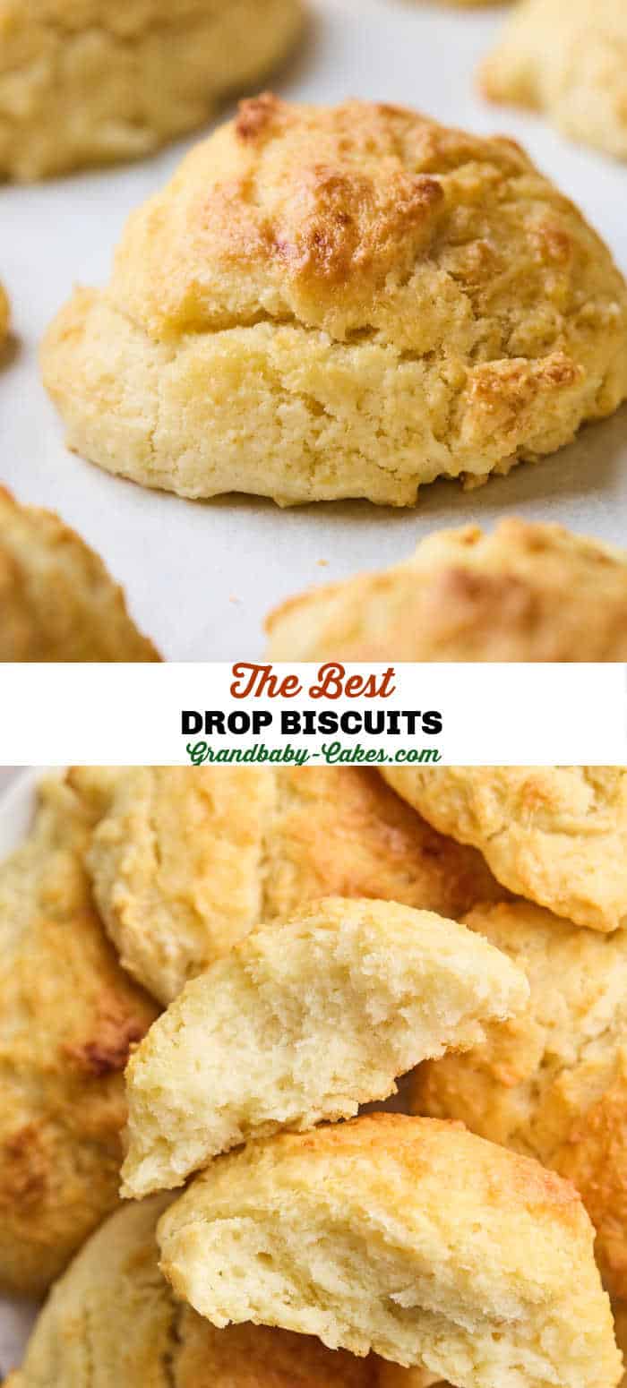 Easy Drop Biscuits {Fail-Proof Biscuit Recipe!} - Grandbaby Cakes
