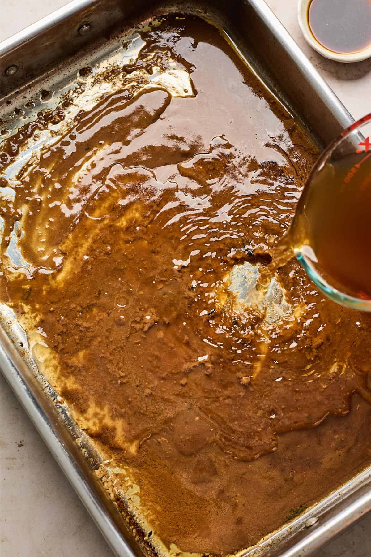 How To Make Au Jus {With or Without Drippings} - Grandbaby Cakes