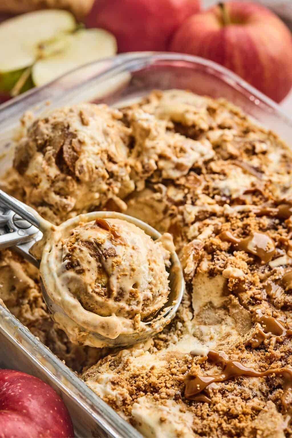 Apple Pie Ice Cream - Grandbaby Cakes
