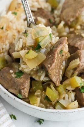 Southern Rice and Gravy Recipe - Grandbaby Cakes