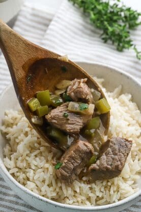 Southern Rice and Gravy Recipe - Grandbaby Cakes