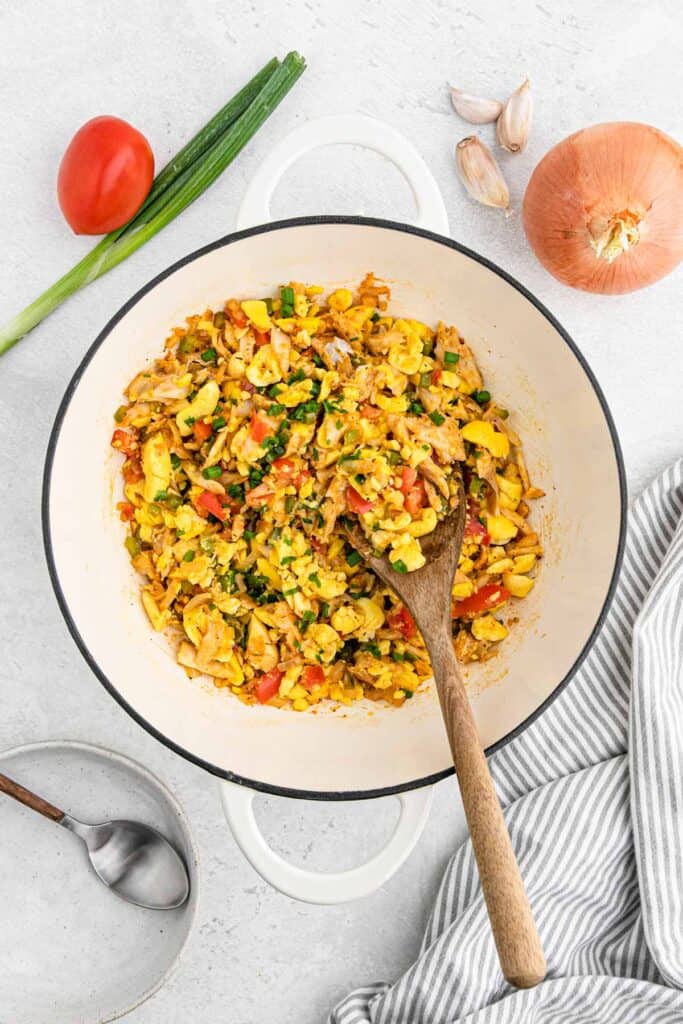 Ackee and Saltfish - Grandbaby Cakes