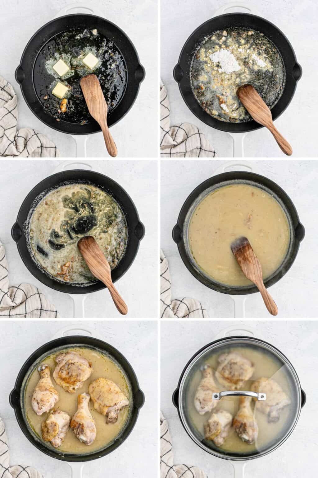 Easy Chicken and Gravy {30-Minute Meal} - Grandbaby Cakes