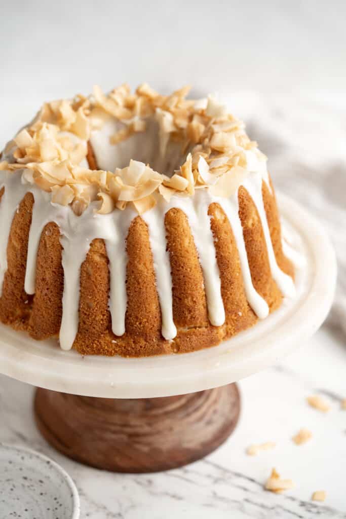 The Best Southern Coconut Pound Cake - Grandbaby Cakes