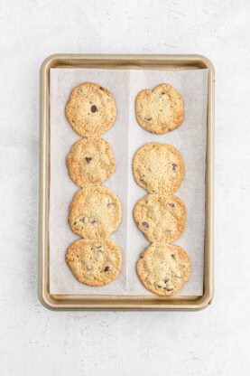 Crispy Chocolate Chip Cookie Recipe Thin and Crunchy