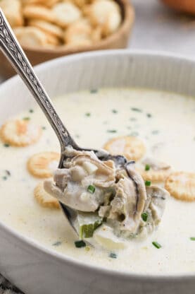 Flavorful Oyster Stew - Grandbaby Cakes