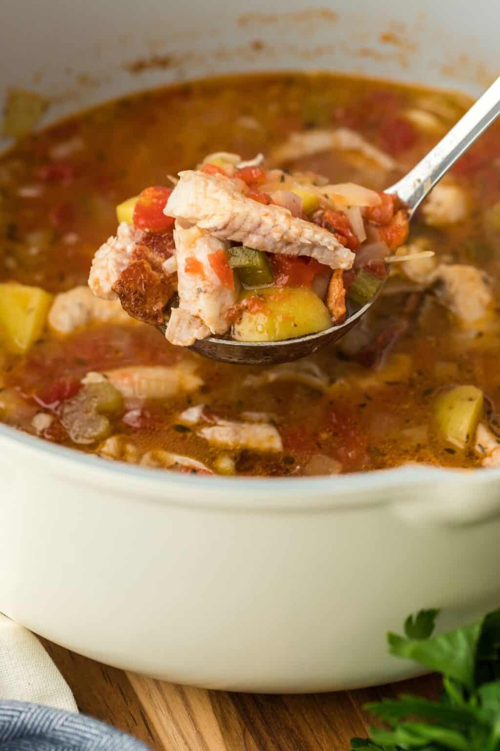 Old-School Southern Catfish Stew - Grandbaby Cakes