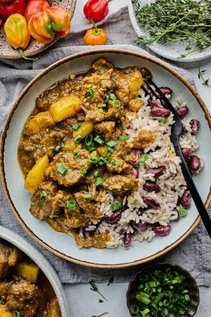 Authentic Curry Goat - Grandbaby Cakes