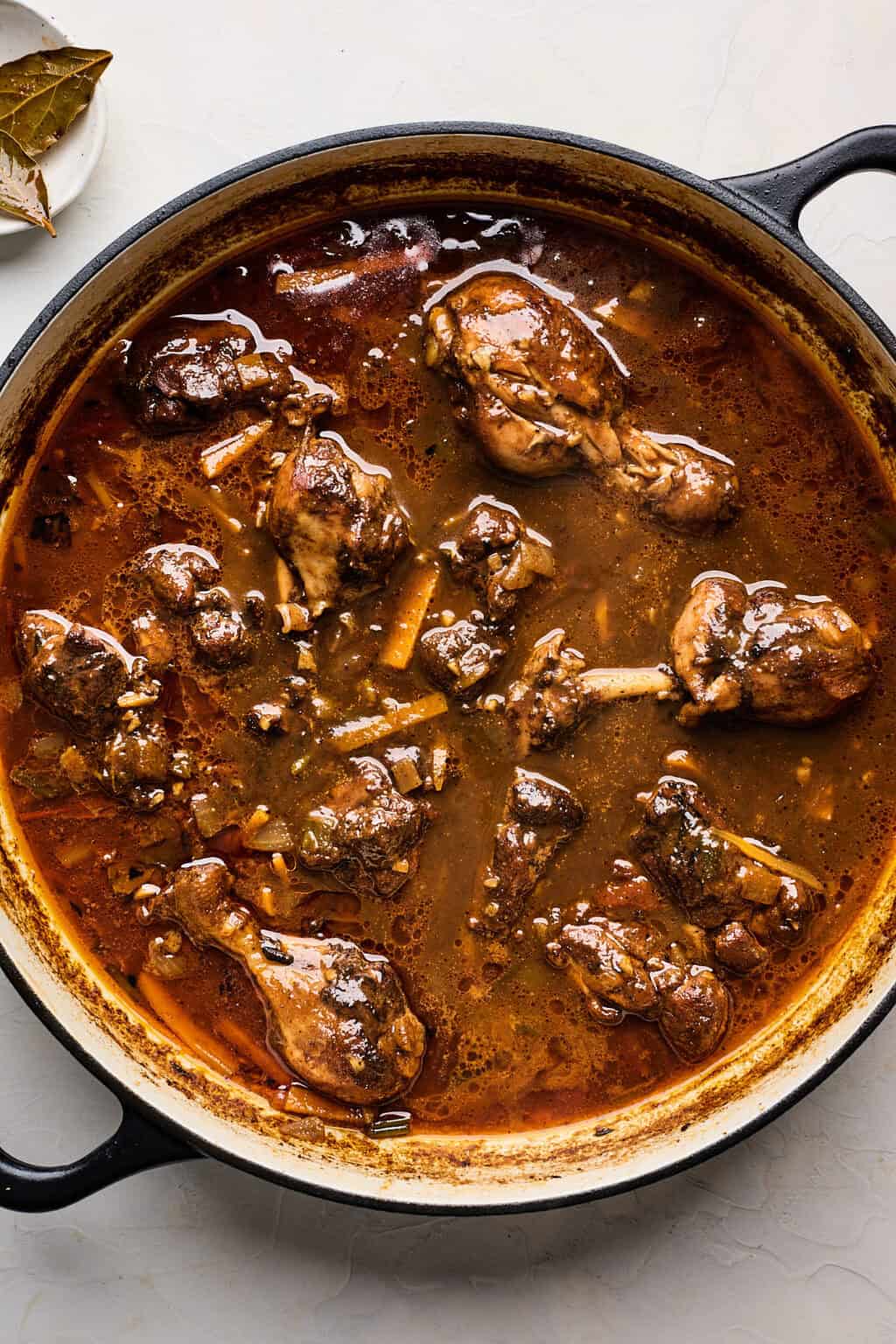 Authentic Jamaican Brown Stew Chicken! - Grandbaby Cakes