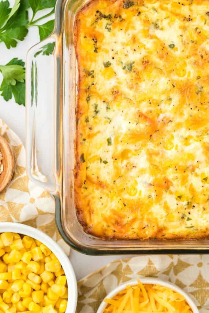 Scalloped Corn - Grandbaby Cakes