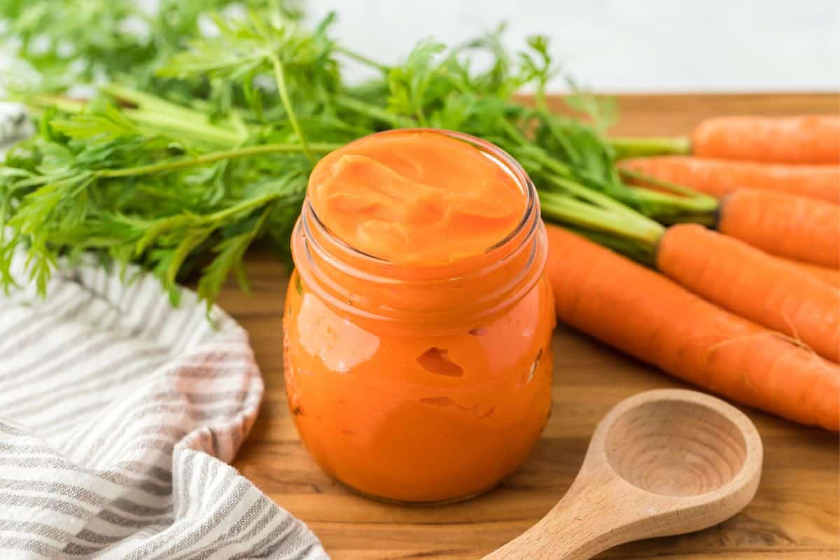 1 Ingredient Carrot Puree
