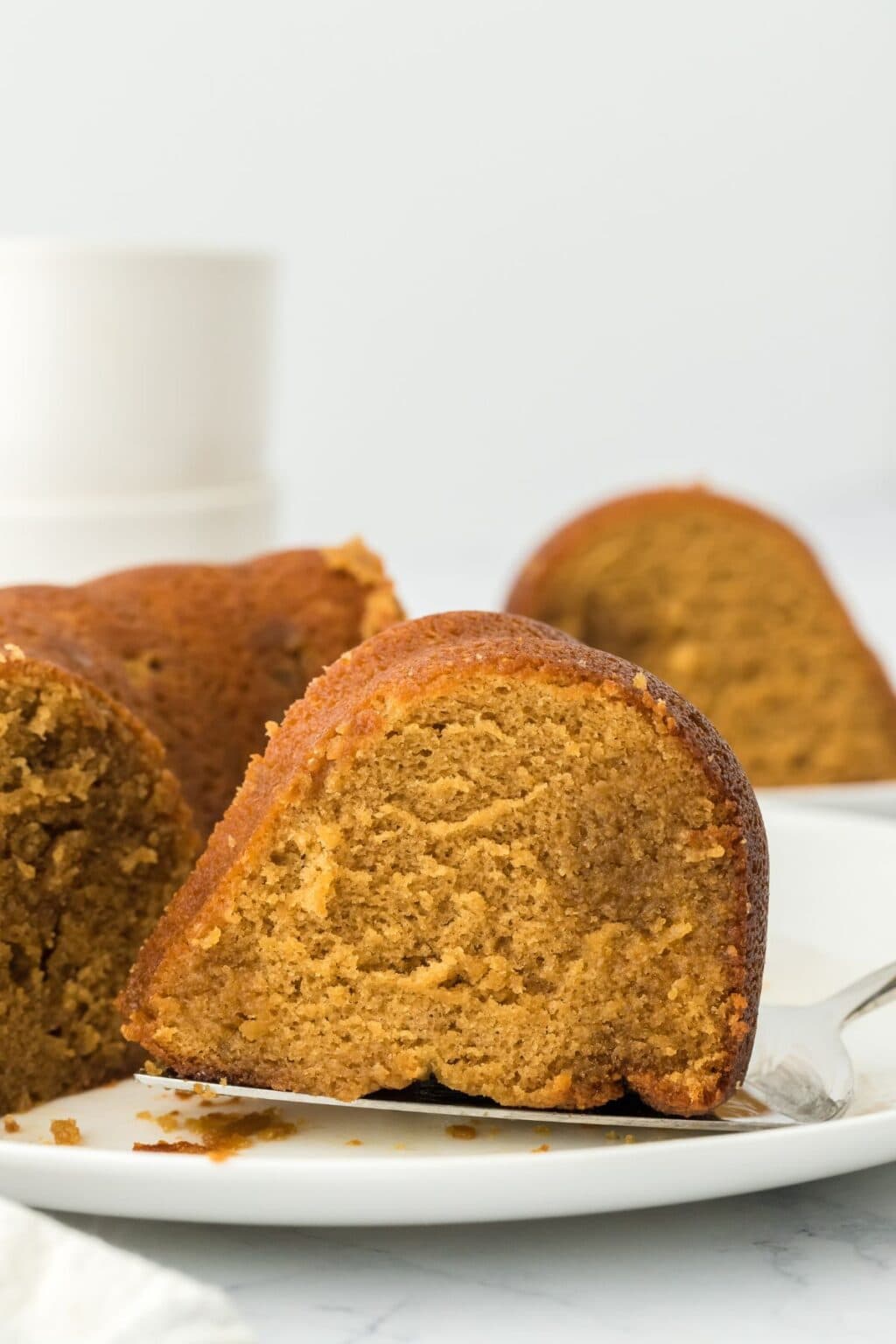 Rum Cake Recipe Easy Version with a Rum Butter Syrup