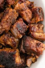 Classic Chicago-Style BBQ Rib Tips {Grilled or Baked!} - Grandbaby Cakes
