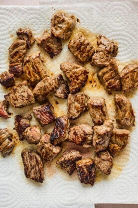 Tender Beef Tips and Gravy Melt-In-Your-Mouth