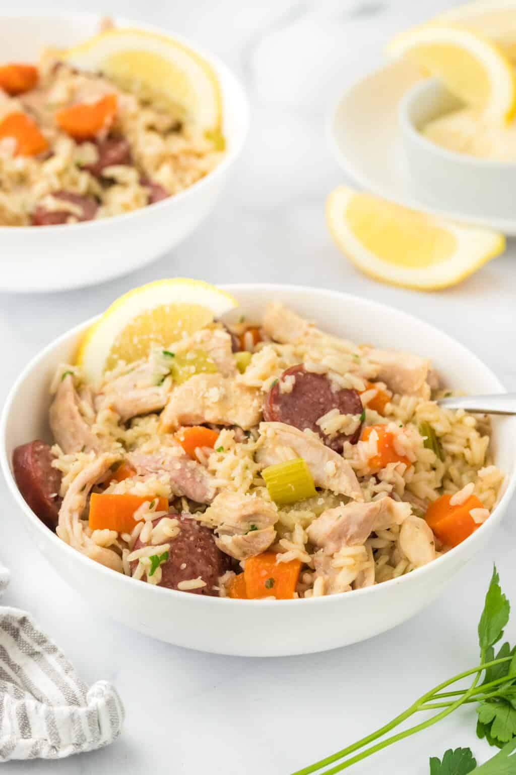 Authentic Southern Lowcountry Chicken Bog - Grandbaby Cakes