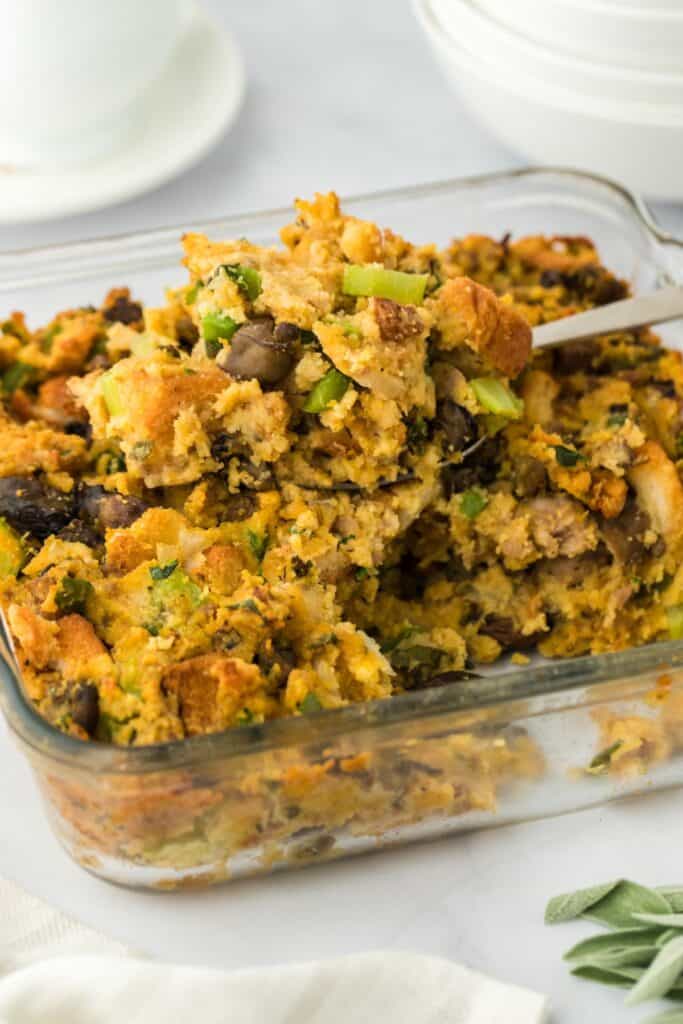 New Orleans Style Oyster Dressing - Grandbaby Cakes