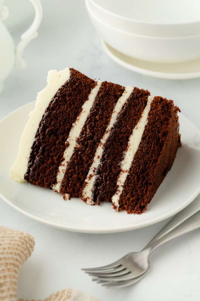 Decadent and Super Moist Devil's Food Cake - Grandbaby Cakes