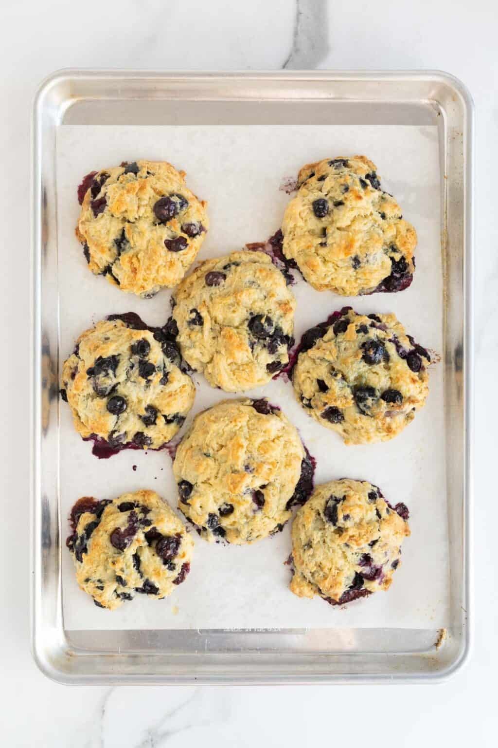 Better than Bojangles Blueberry Biscuits - Grandbaby Cakes