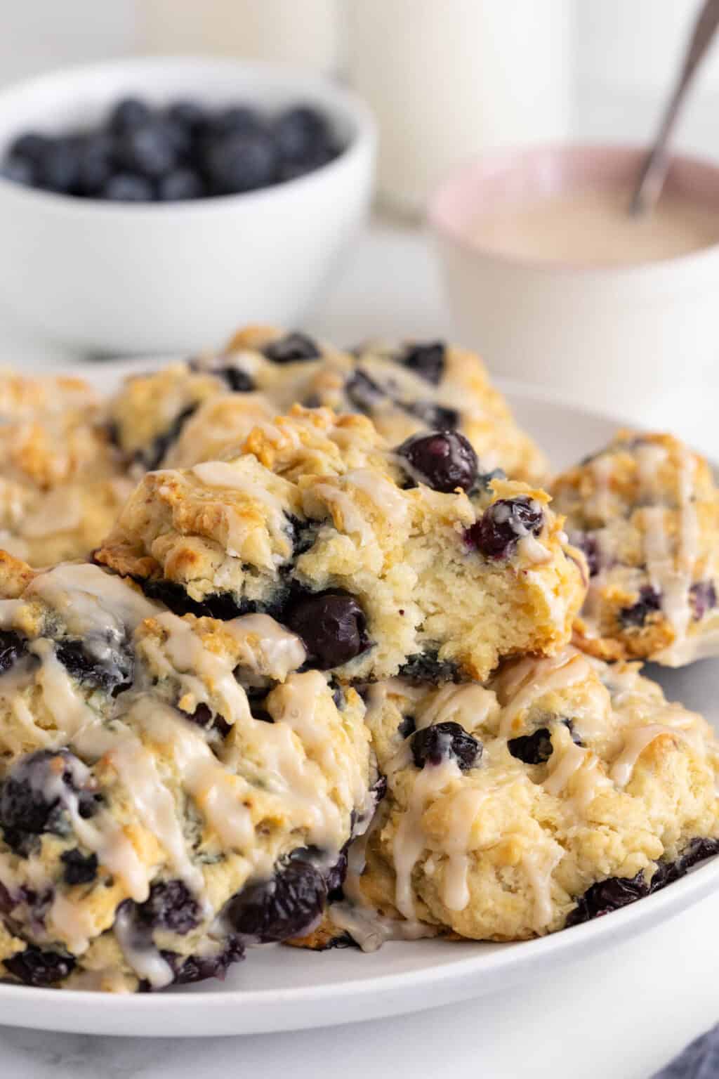 Better than Bojangles Blueberry Biscuits - Grandbaby Cakes