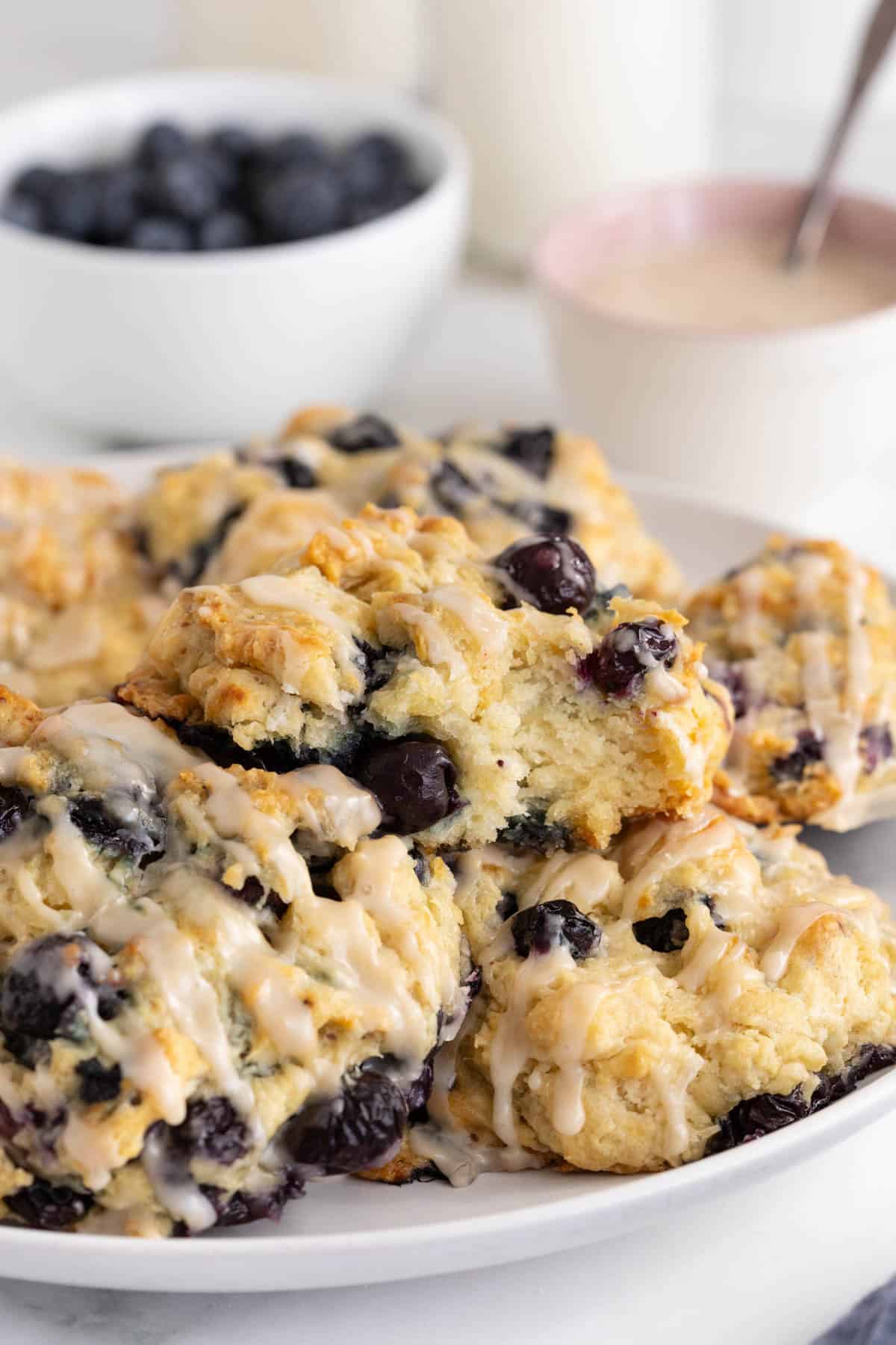 Better than Bojangles Blueberry Biscuits - Grandbaby Cakes